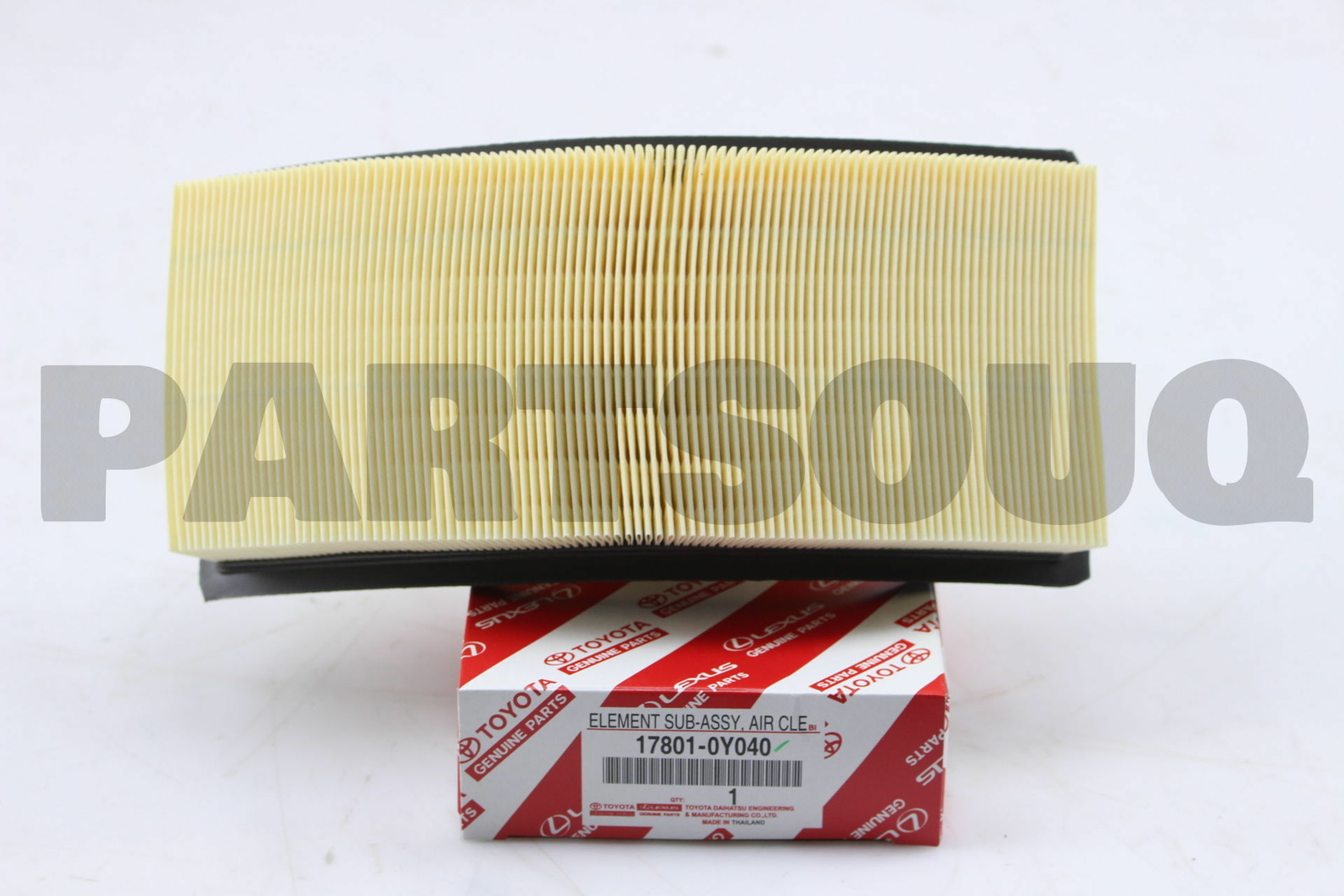178010Y040 Genuine Toyota ELEMENT SUB-ASSY, AIR CLEANER FILTER 17801 ...