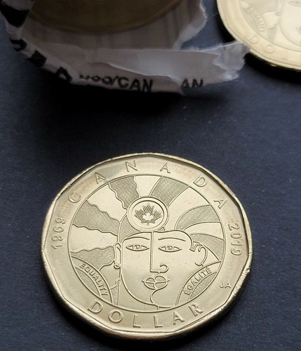 CANADA LOONIE 2019 *** EQUALITY *** FROM MINT ROLL *** | eBay