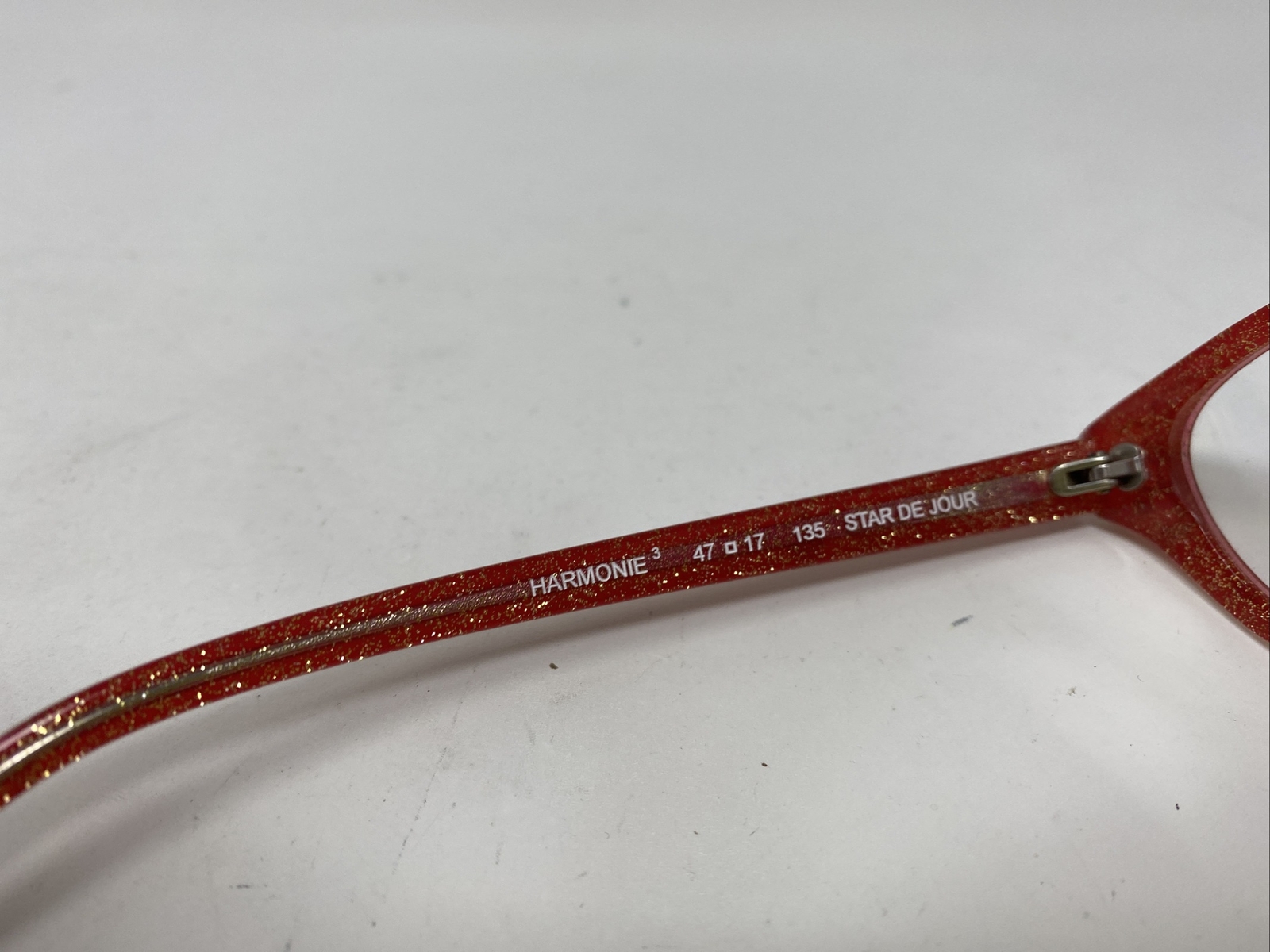 FANIEL EYEWEAR EYEGLASSES FRAME HARMONIE 47/17/135 STAR DE JOUR RED ...