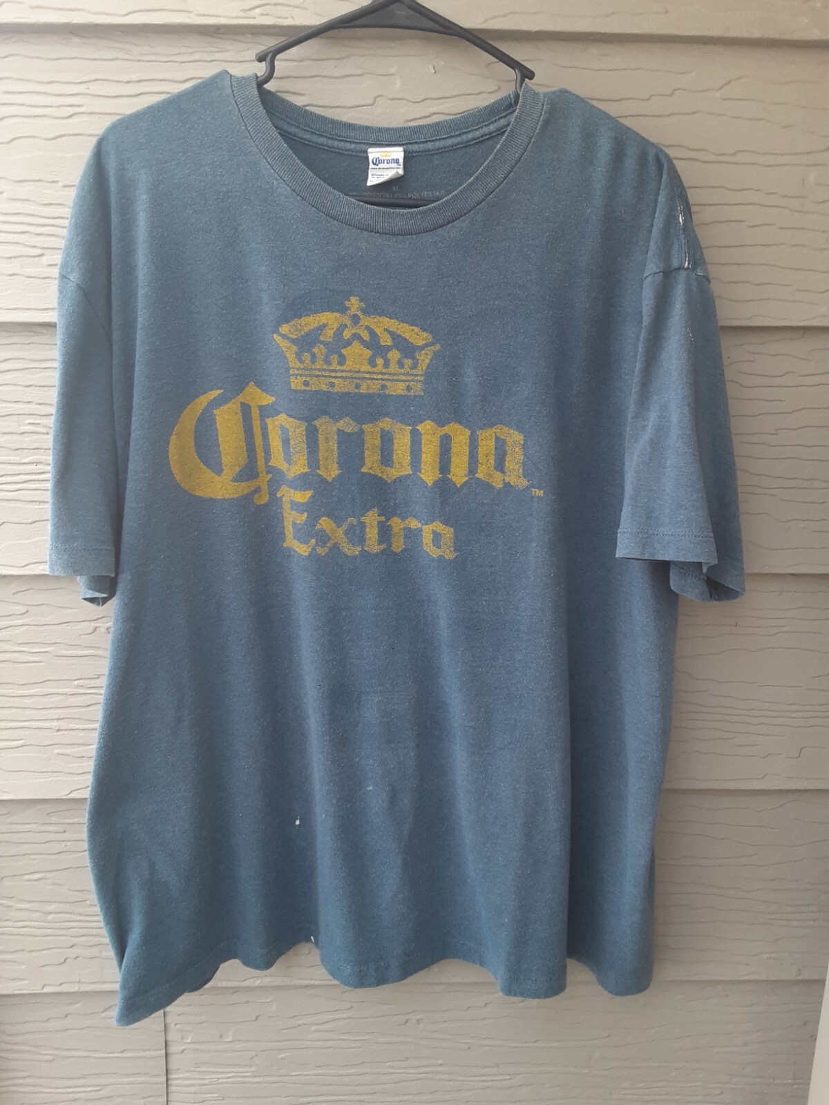 Corona Extra Promo XL Blue Men Print Shirt | eBay