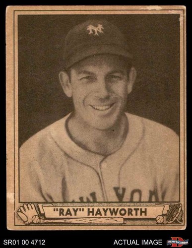 1940 Play Ball #155 Ray Hayworth Giants 2 - GOOD | eBay
