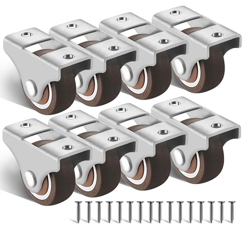 Fixed Caster Wheels, Caster Wheels Rigid Fixed Non Swivel Casters, Top ...