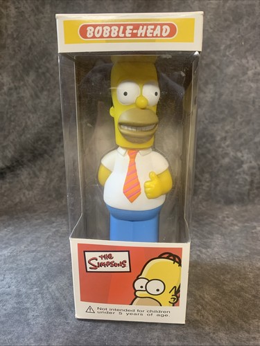 Funko The Simpsons 2005 Homer Simpson Wacky Wobbler Bobblehead Figure ...