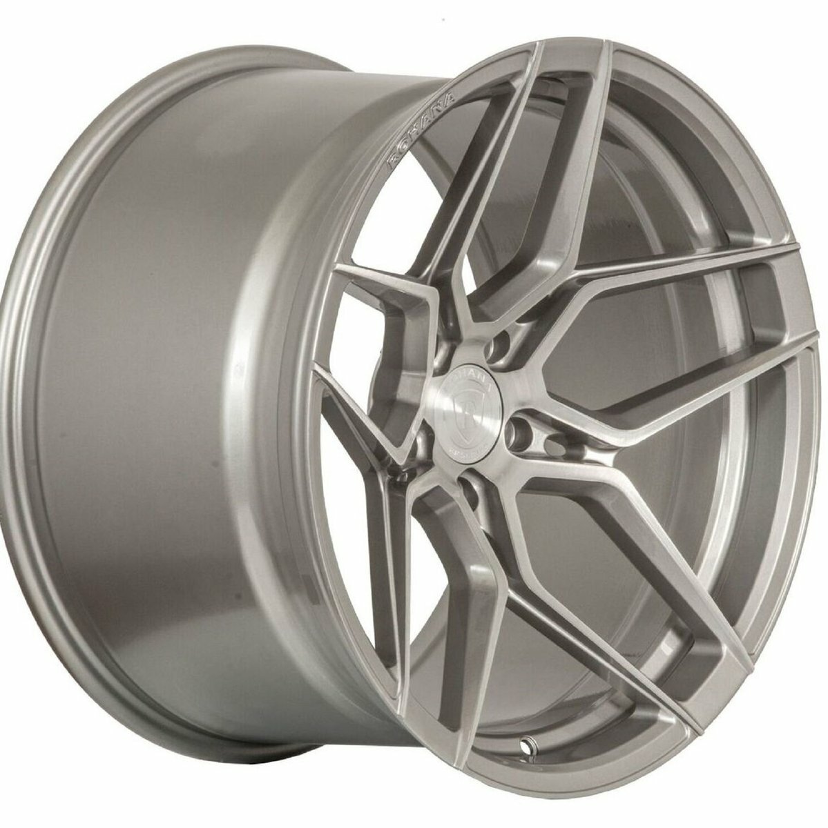 20” ROHANA RFX11 BRUSHED TITANIUM WHEELS FOR PORSCHE CARRERA 991 S C4 ...