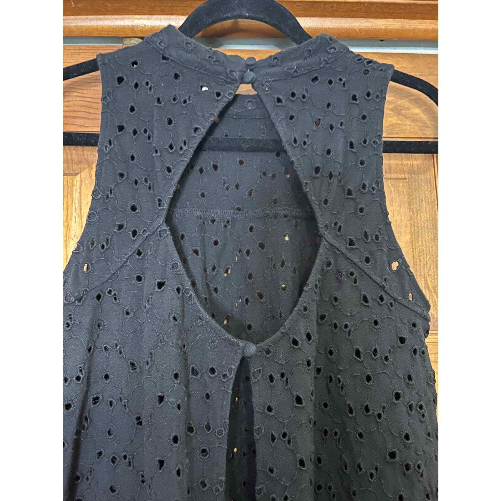 Free People Women's Eyelet Open Back Camisole Tank To… - Gem