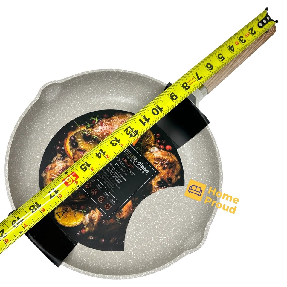 Masterclass Frying Pan Skillet Nonstick 11 Inch Premium Kitchen ...
