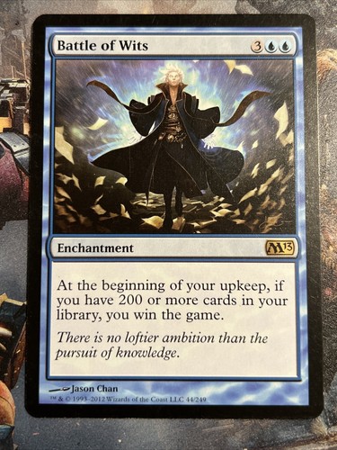 1x Battle of Wits (44) Magic 2013 M13 LP MTG Magic the Gathering x1 MKE ...