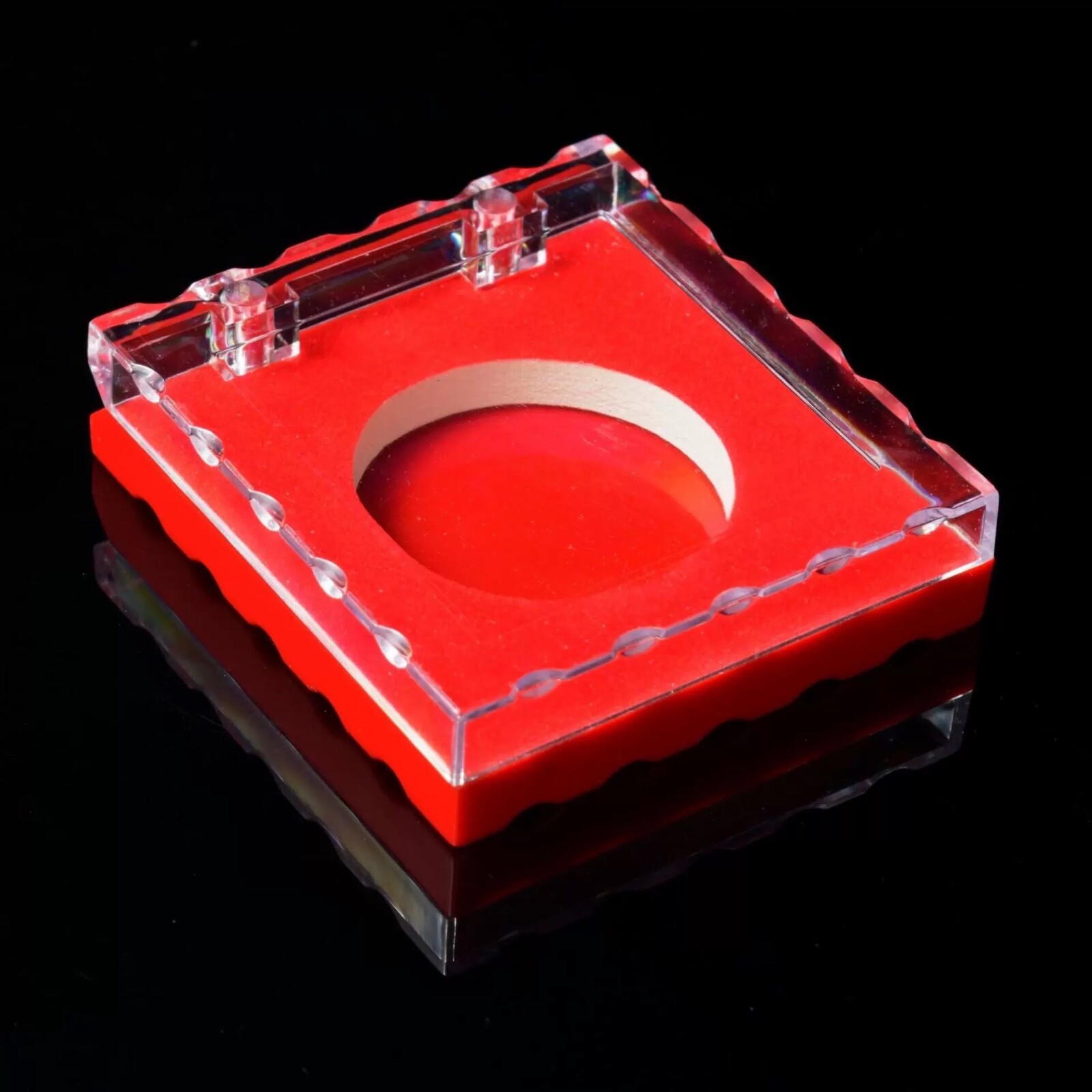 45mm Coin Commemorative Coin Acrylic Coin Display Case Holder | eBay