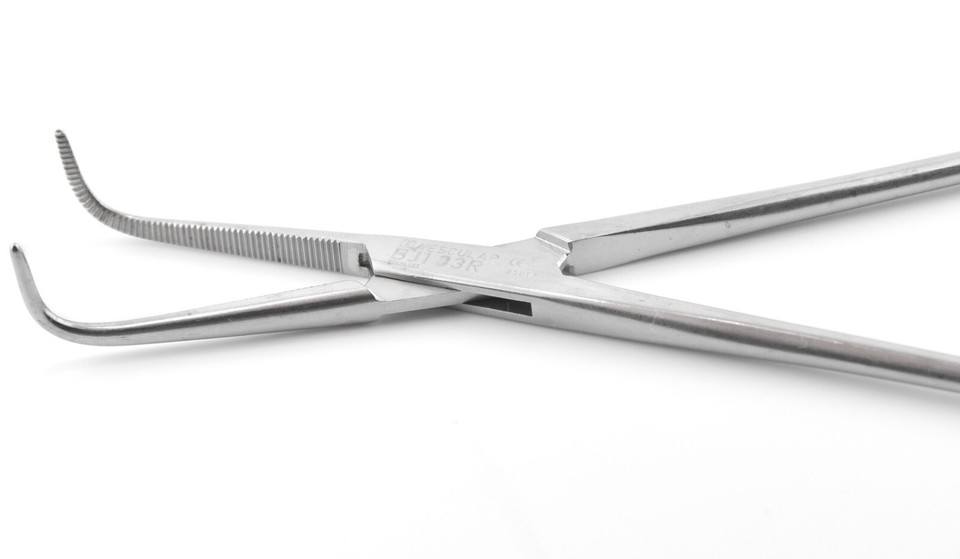 AESCULAP BJ103R Gemini Serration Dissecting & Right Angle Forceps 90 ...