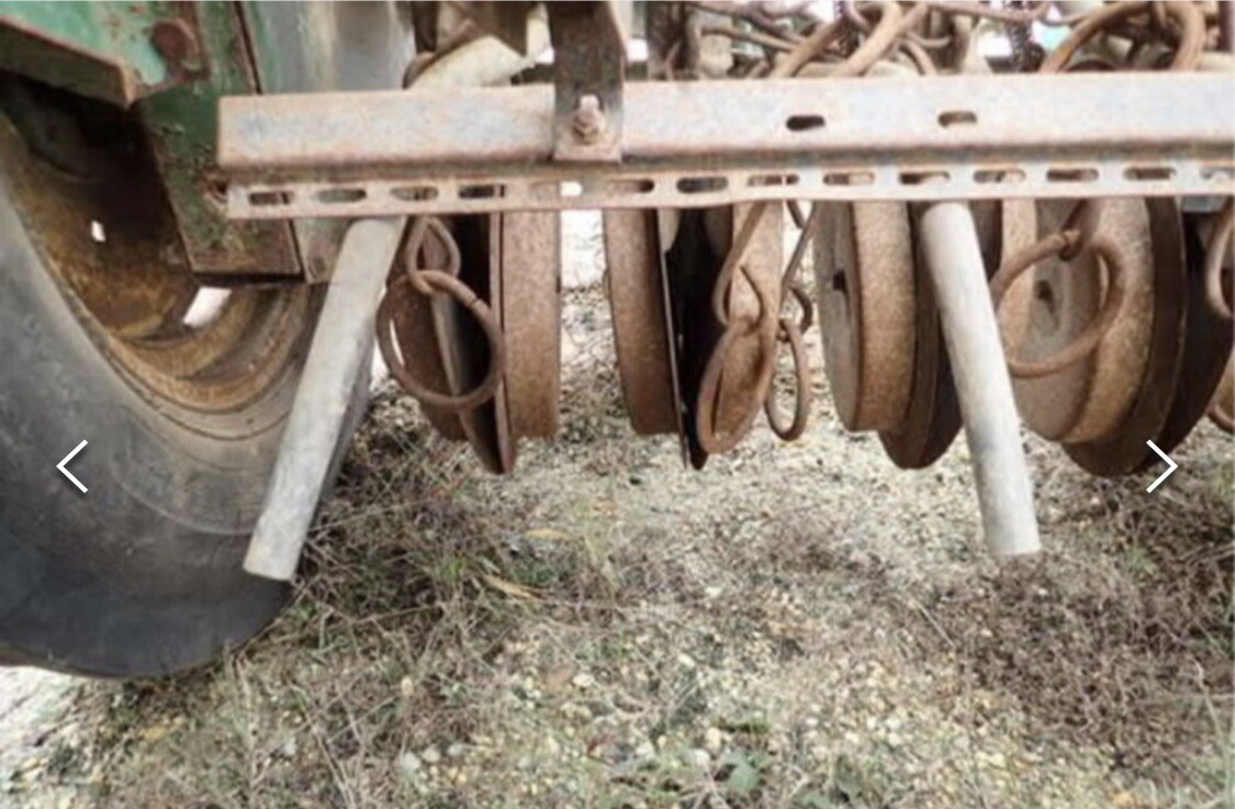 John Deere 8350 13 Foot Grain Drill Double Disk Small Seed Box | eBay