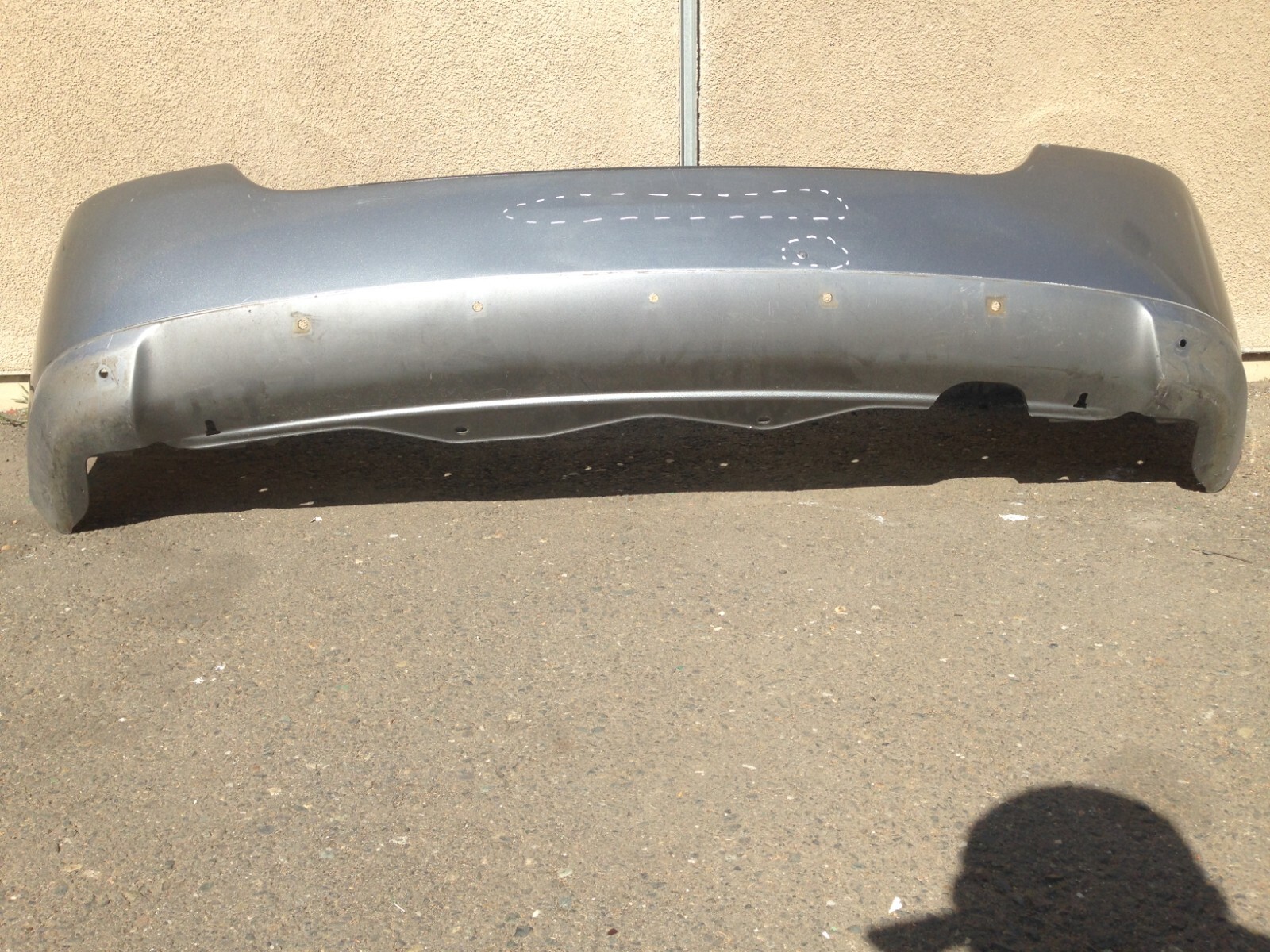 2007-2008 HONDA FIT REAR BUMPER COVER OEM HR438 | eBay