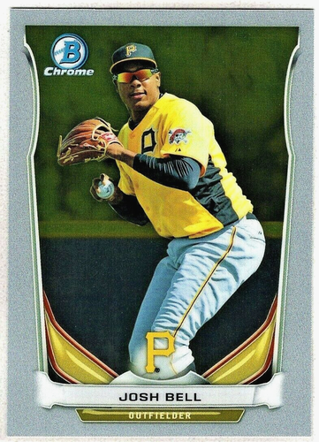 Josh Bell - 2014 Bowman Chrome Draft Haut Prospects RC | eBay