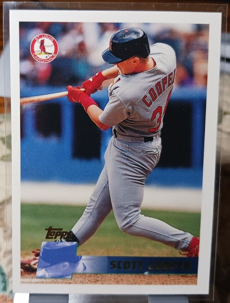 1996 Topps Baseball Card of Scott Cooper #371 (NM) Free Returns | eBay