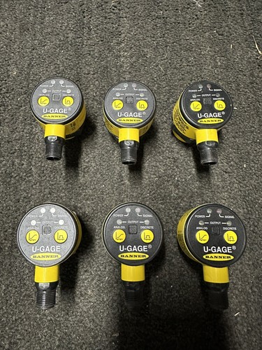 Banner T30UIPAQ U-Gage Ultrasonic Sensor (6 Sensors) | eBay