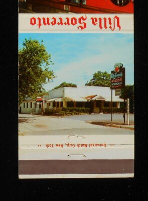 1950s Villa Sorrento Joe and Marie Ruggiero Photo at Bar Glen Cove NY ...