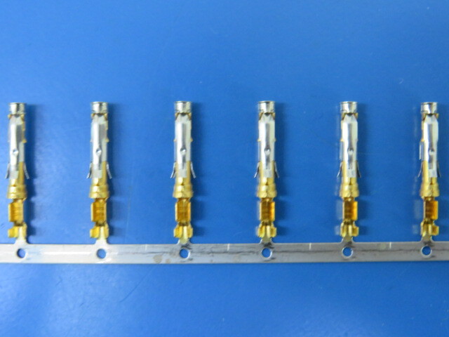 TYCO ELECTRONICS 66104-8 Qty of 100 per Lot TERM 24-20 RECEPT .062 GOLD ...