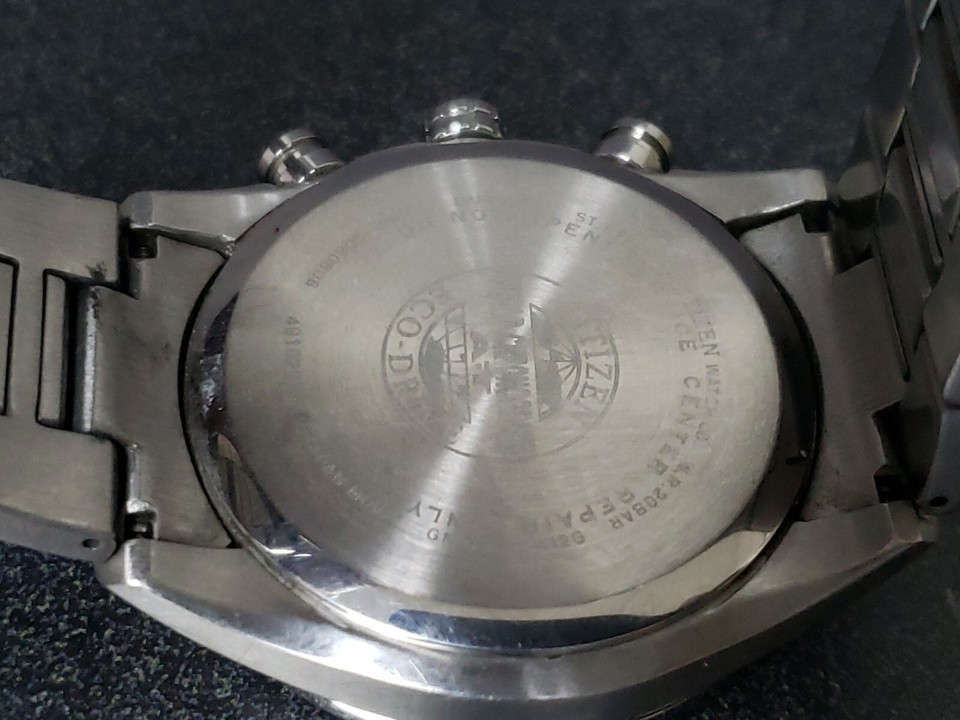 Citizen Eco Drive Radio Controlled Chronograph GN-4W-S | eBay