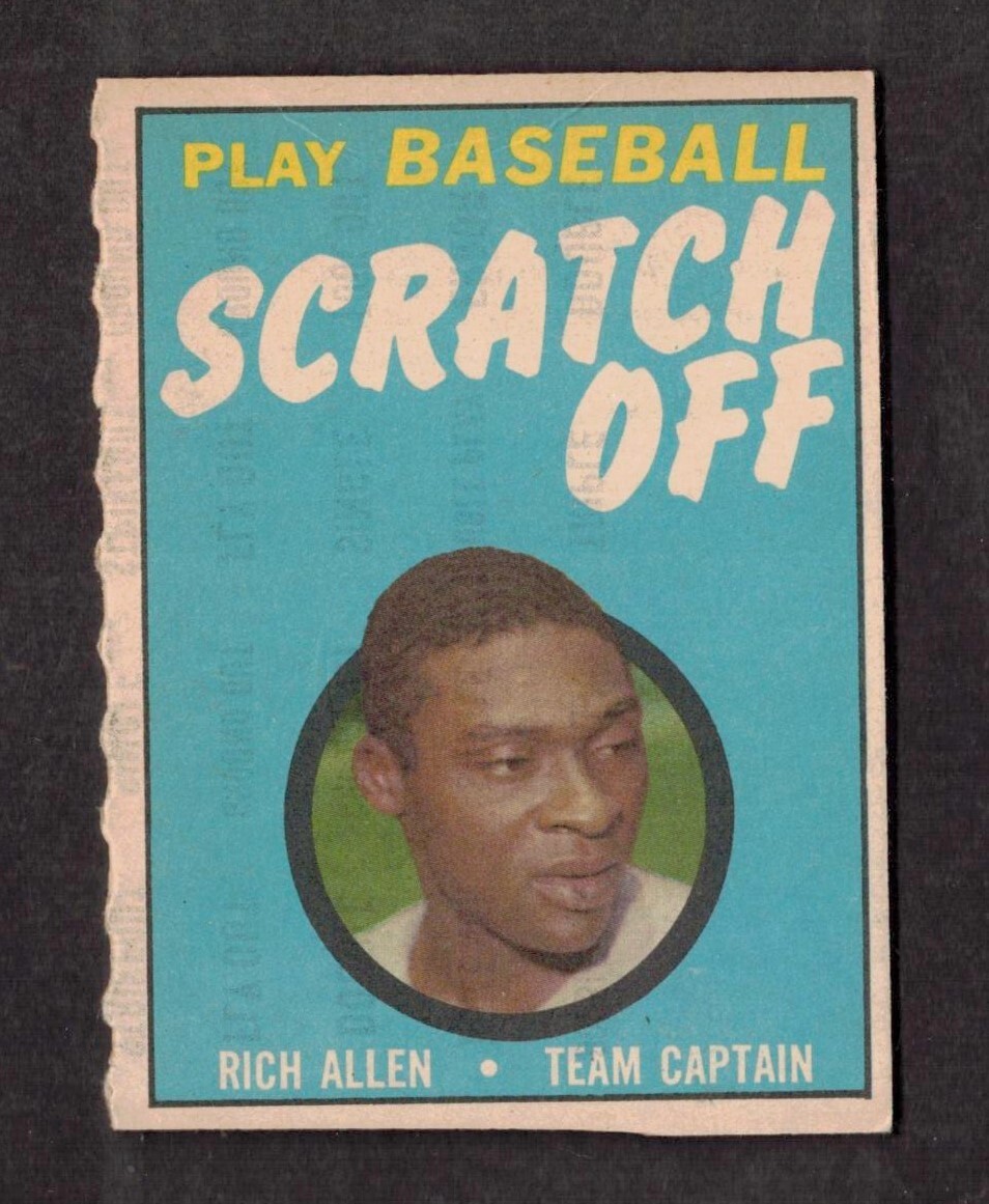 1970 Topps Baseball Scratch-Offs-YOU PICK THE CARD(S)-$1.09 Flat ...
