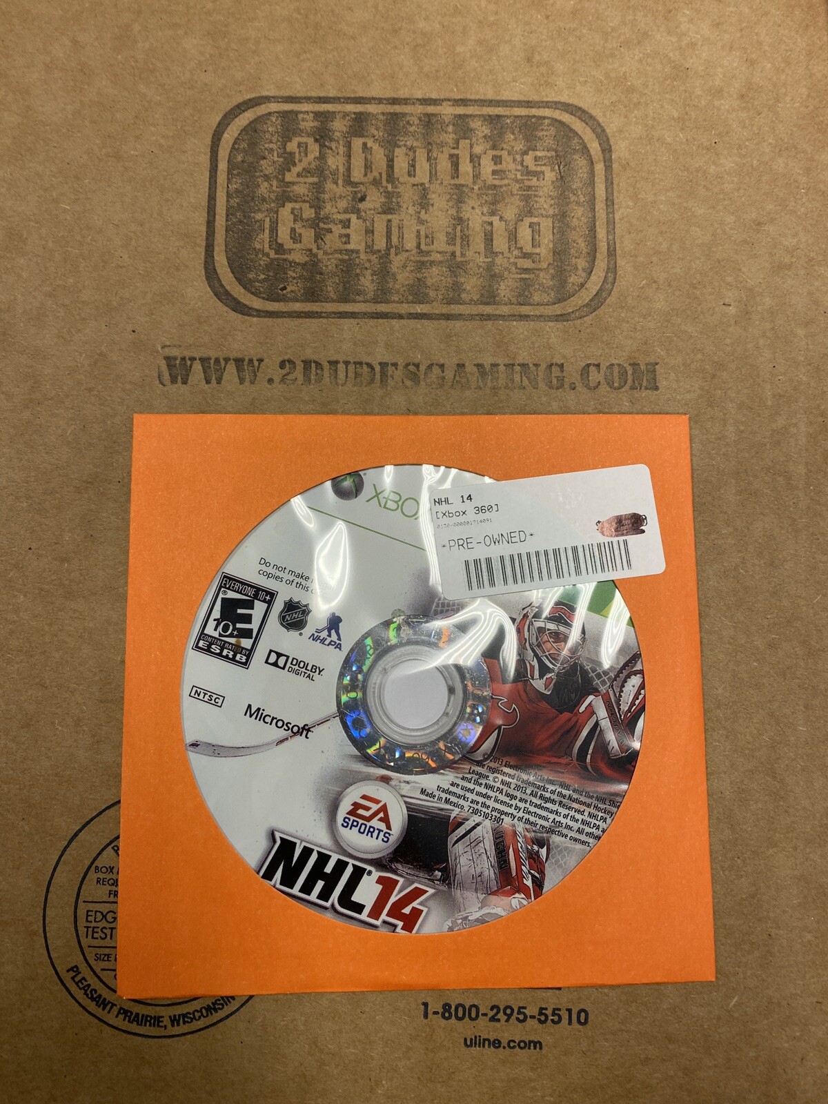 NHL 14 Xbox 360 DISC ONLY POLISHED DISC FREE SHIPPING 14633730517 | eBay