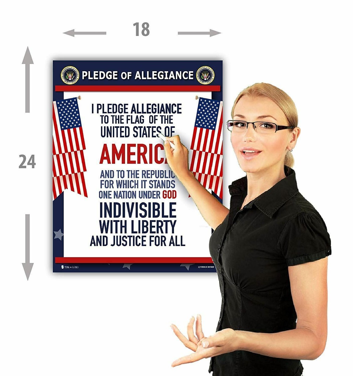 Pledge Of Allegiance Poster