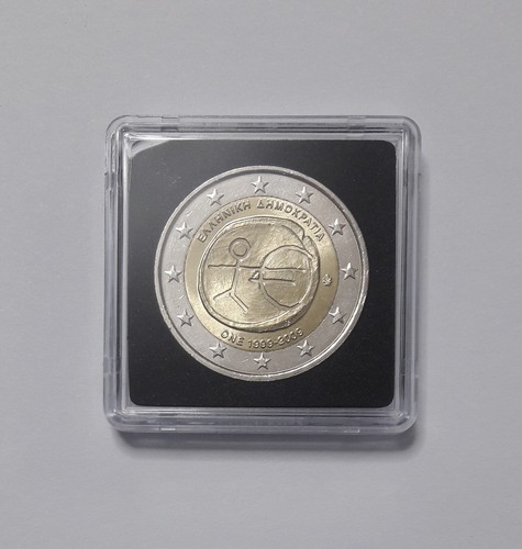 2 Euro Strichmännchen Gedenkmünze 10 Jahre WWU /ONE 1999-2009 ...