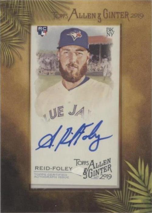 2019 Topps Allen & Ginter - Mini Baseball Autographs Sean Reid-Foley # ...
