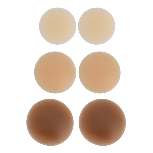 ZZ1 Reusable Adhesive Silicone Pasties Round Bra Paste Safe Adhesive ...