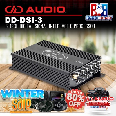 DD Audio DD-DSI-3 6-12CH Digital Signal Interface & Processor | eBay