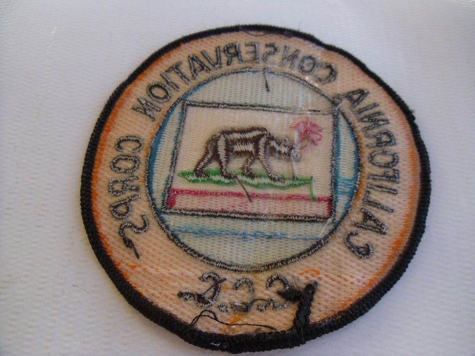 California Conservation Corps CCC Patch | eBay