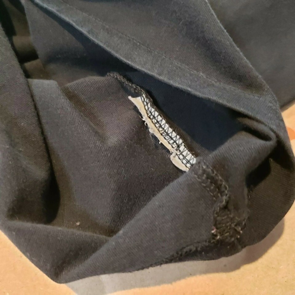 Converse Unisex Black Graphic Tee Small Demon Halo Alternative ...