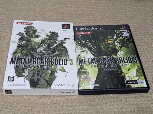 Metal Gear Solid 3 Snake Eater PS2 Shareholder Limited Edition ...