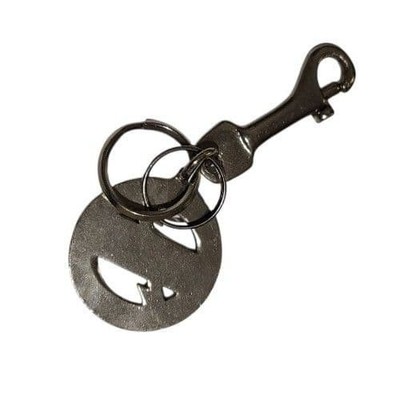 Jean Paul Gaultier 90s Metal Key Fob Unisex Accessories key ring Metal ...