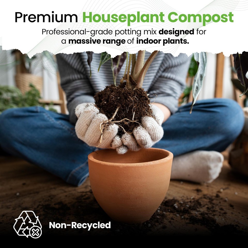 Houseplant Potting Mix Indoor Plant Soil House Plant Compost with Added ...