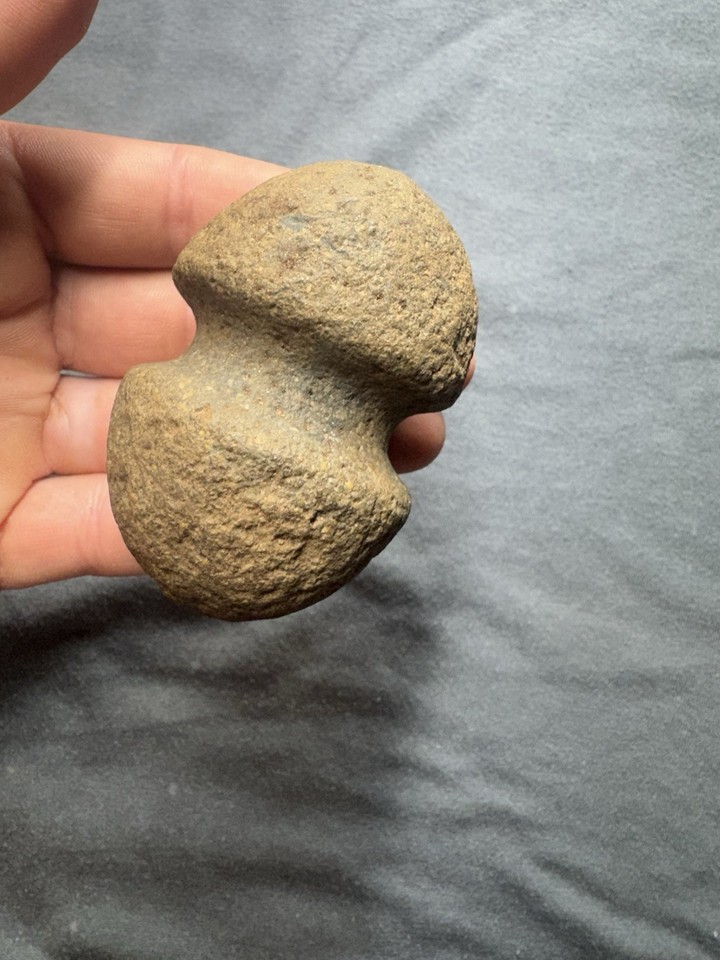 Native American Full Grooved Stone War Club Head Arrowheads | eBay