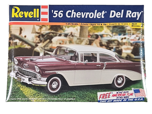 Revell ‘56 Chevrolet Del Ray Vintage 2001 1:25 Model Kit NEW SEALED ...