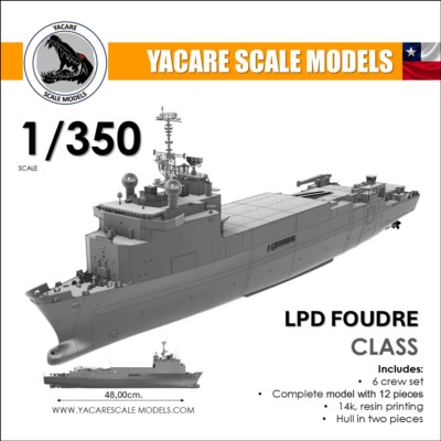 LPD Foudre Class, 1/350 scale | eBay