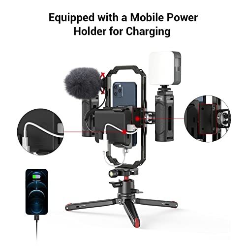 Universal Video Rig Kit Smartphone Cameras Stabilizer w/ Tripod ...