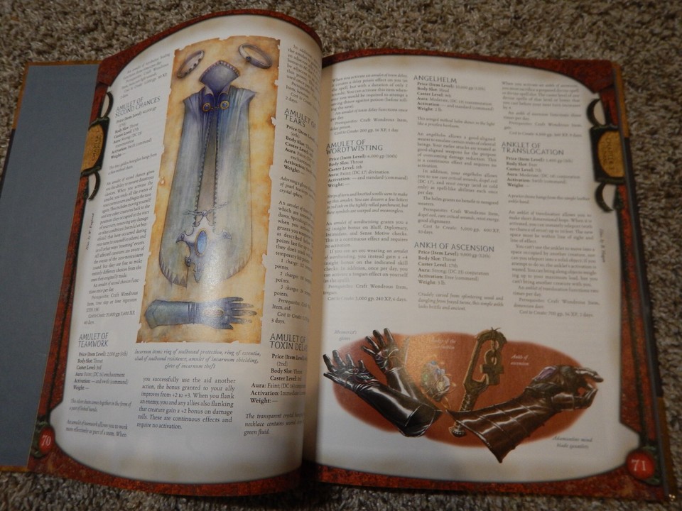 D&D Dungeons & Dragons 3.5 Edition RPG - Magic Item Compendium 1st ...