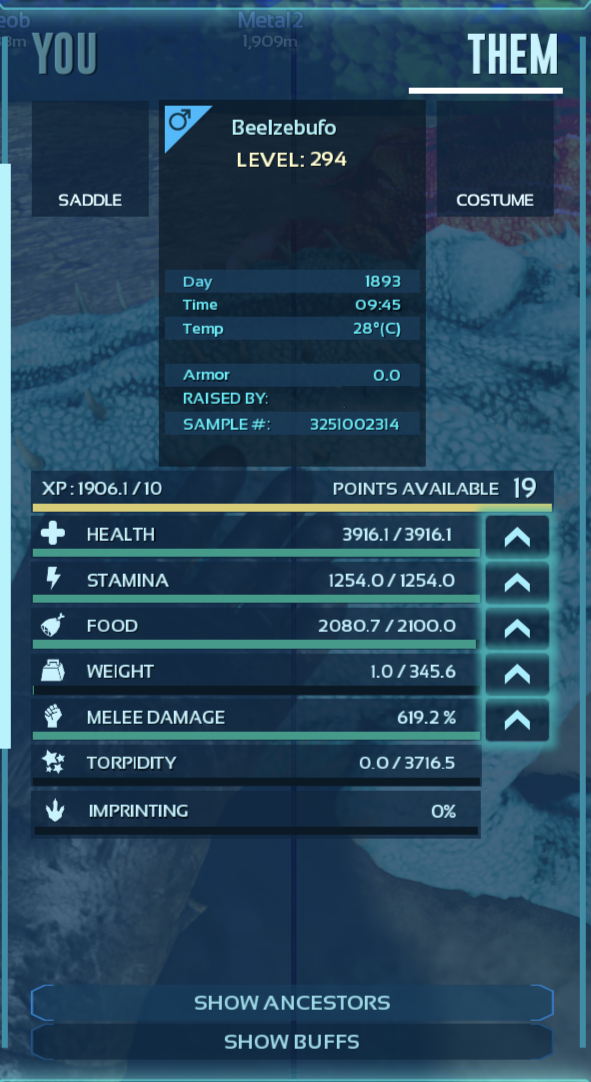 🔥ARK Survival Ascended PvE PC/XBOX/PS5 NEW Top Stats Beelzebufo 🔥 (frog ...