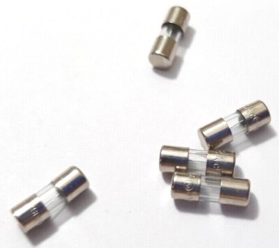 LOT OF 5 EACH NEW 3A 125V 3mm x 10mm FAST BLOW FUSES | eBay