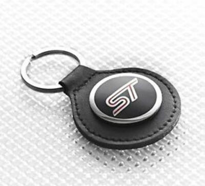 Richbrook Official Ford Focus Fiesta ST Genuine Leather Keyring Key ...