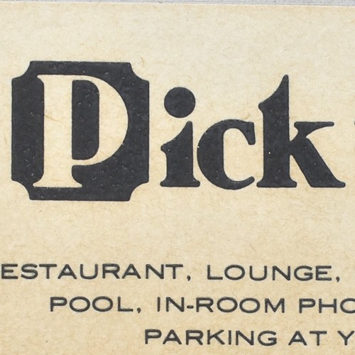 1980s Pick Of Terre Haute Motor Inn Hotel Restaurant 4800 Dixie Bee Road Indiana | eBay