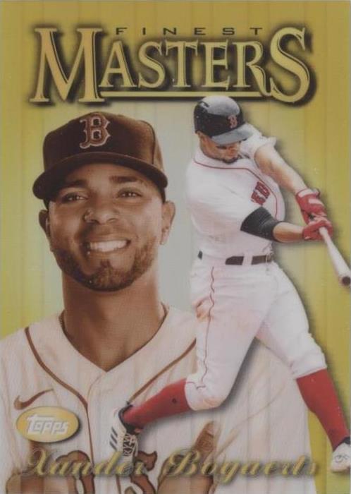 2021 Topps Finest - 1997 Topps Finest Masters Xander Bogaerts #97FM-XB ...