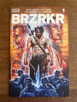 BRZRKR 1 BOOM! Studios Mark Brooks Variant Keanu Reeves 2021 | eBay