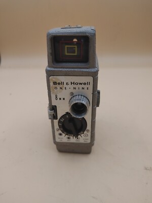 Vintage Bell & Howell 8mm One Nine Film Movie Camera Untested | eBay