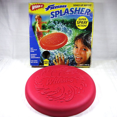 WHAM-O Frisbee Splasher - Fun in the Pool - Summer Fun - Vintage 1998 ...