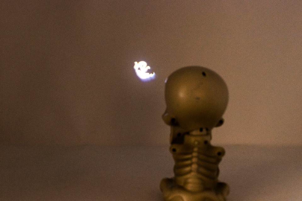 Skeleton Halloween Decor Projector Swiveling Head Fotorama De Mexico 7 ...