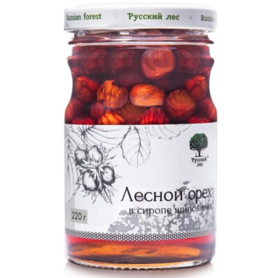 Healthy Dessert Hazelnut in Rosehip Syrup | Russian Forest 220g 7.76oz ...