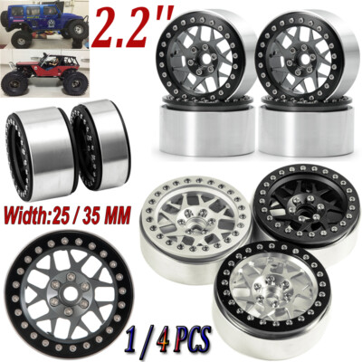2.2'' Alloy Beadlock Wheel Rims For 1/10 Axial Wraith SCX10 TRX-4 RC ...