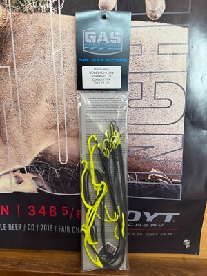 Gas Bowstrings Hoyt RX-9 Ultra Strings w/Speed Nocks RX9 Ultra ALL Flo ...